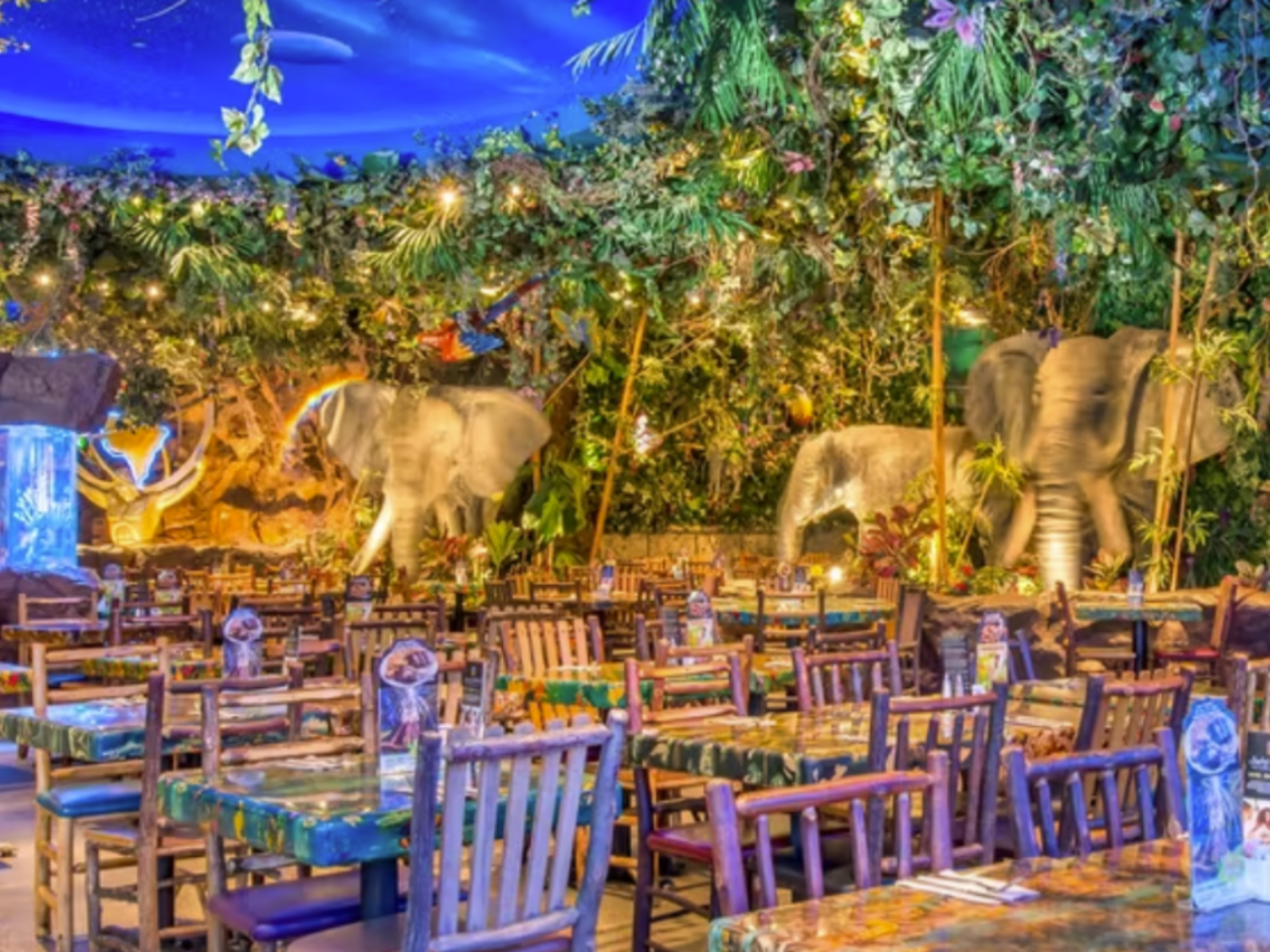 Rainforest Cafe Las Vegas